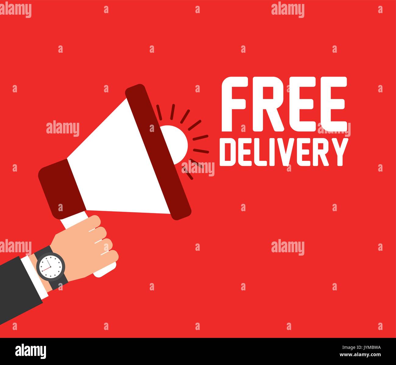 delivery service design Stock Vector Image & Art - Alamy