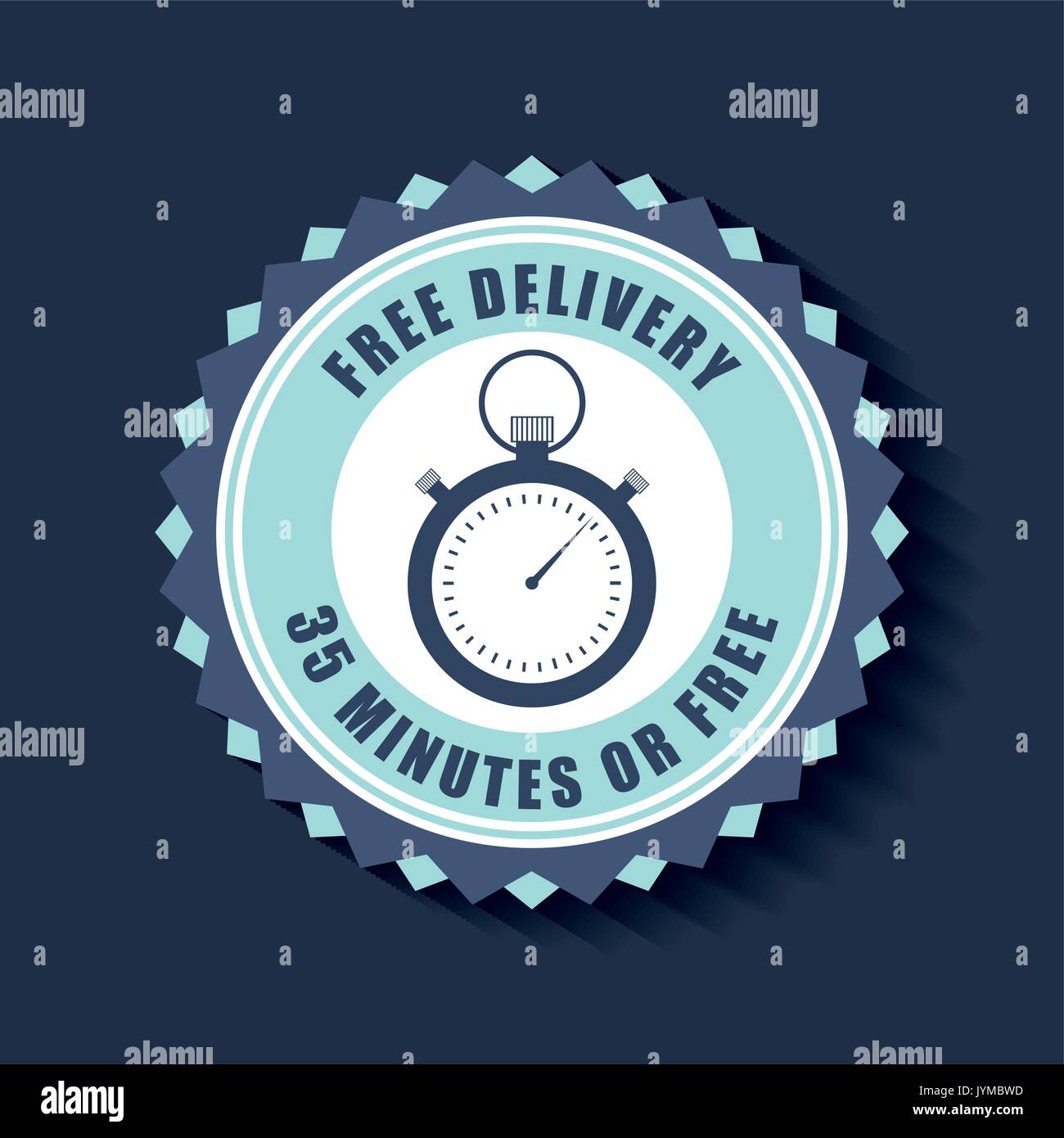 delivery service design Stock Vector Image & Art - Alamy