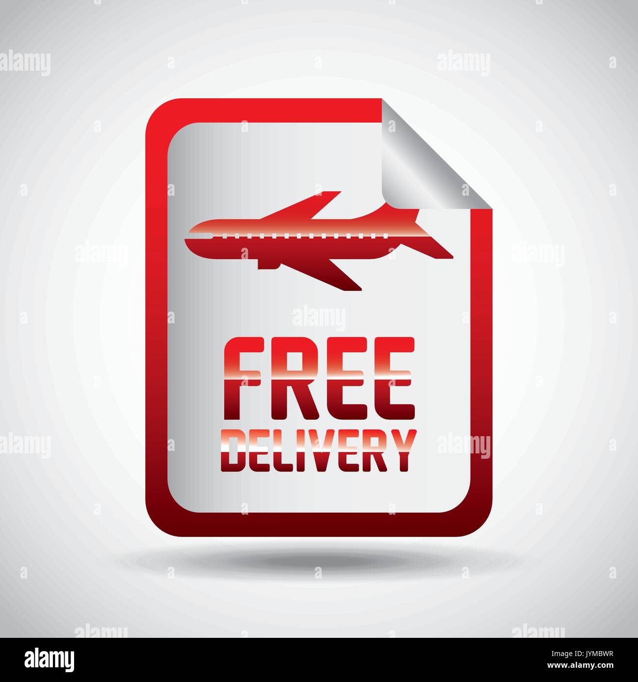 Free delivery sign square hi-res stock photography and images - Alamy