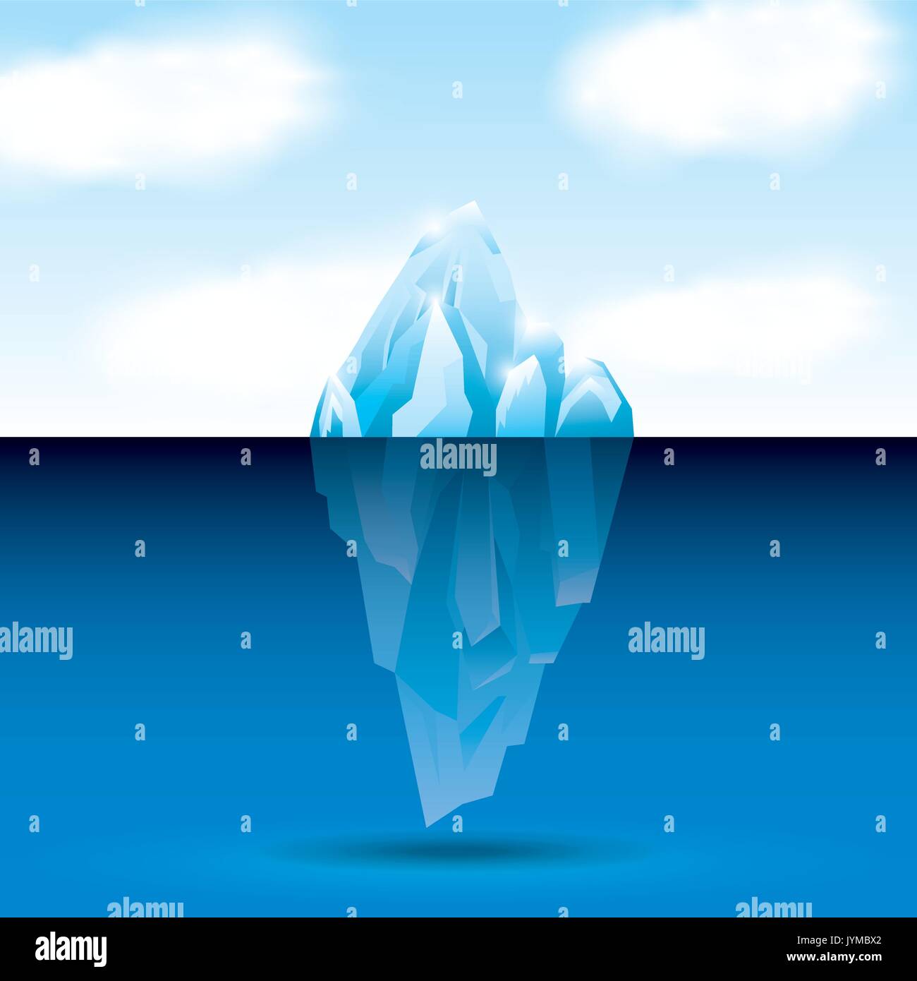 iceberg glacier design Stock Vector Image & Art - Alamy