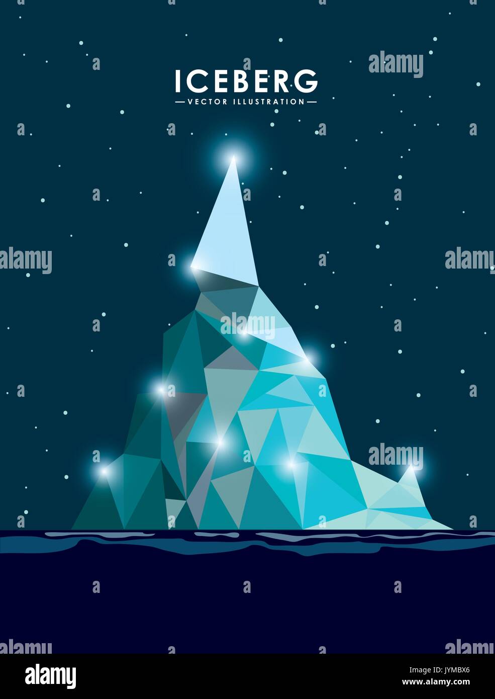 iceberg glacier design Stock Vector Image & Art - Alamy