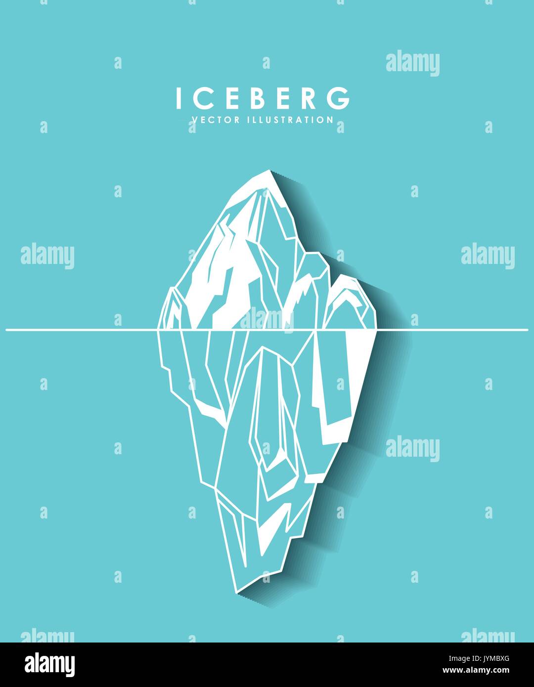 iceberg glacier design Stock Vector Image & Art - Alamy