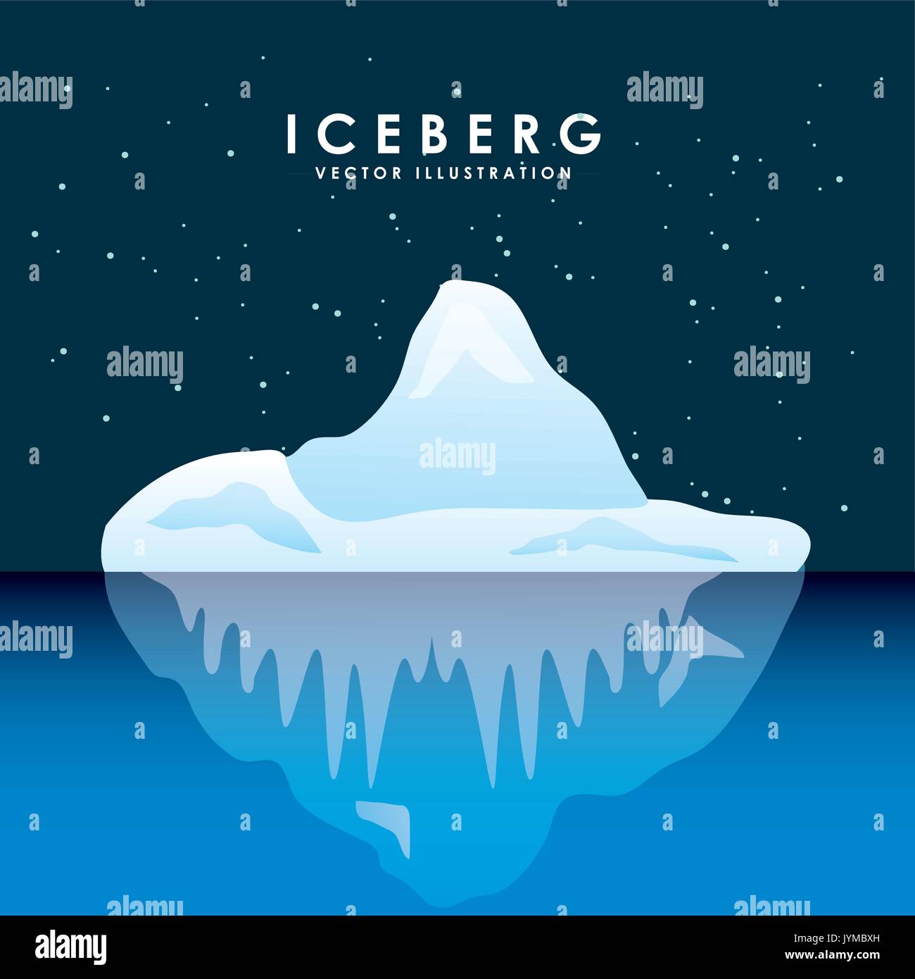 iceberg glacier design Stock Vector Image & Art - Alamy