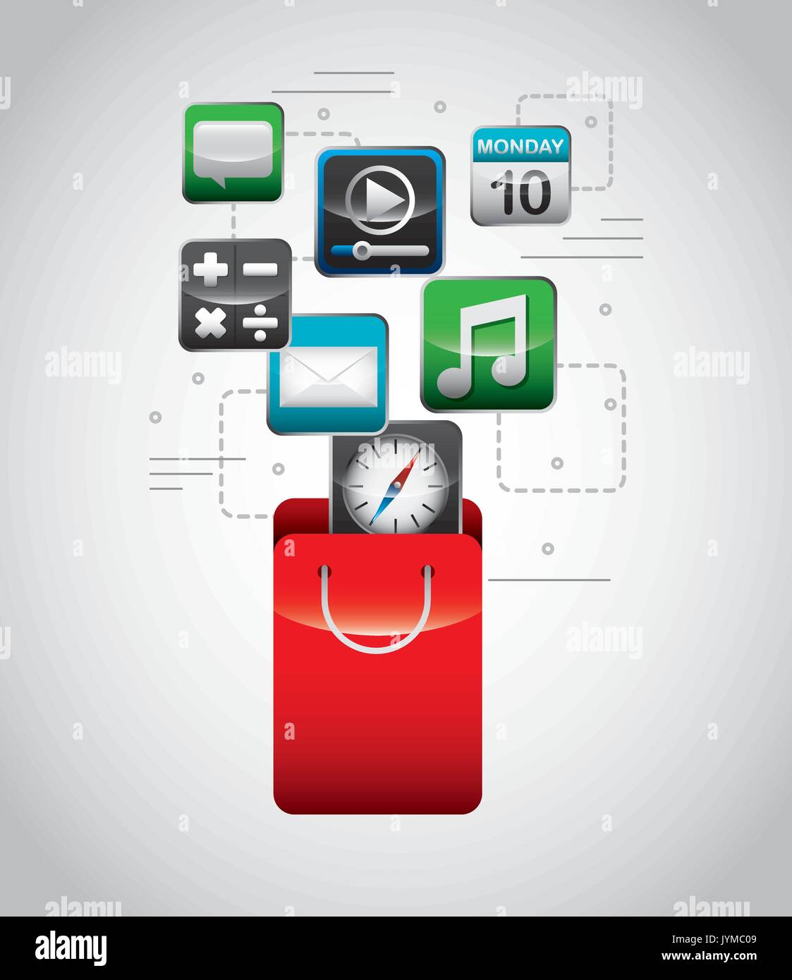 app store design vector illustration Stock Vector Image & Art - Alamy