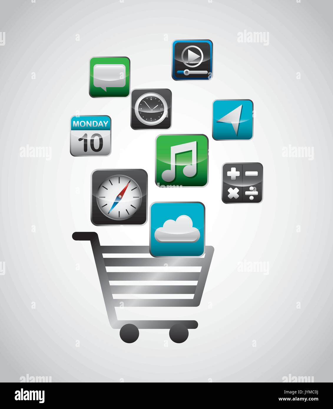 app store design vector illustration Stock Vector Image & Art - Alamy