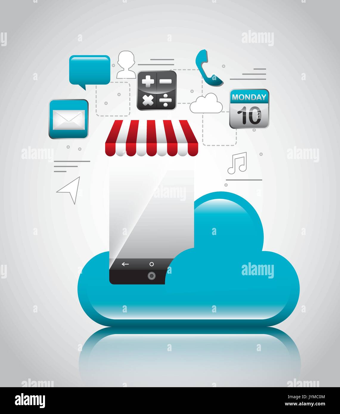 app store design vector illustration Stock Vector Image & Art - Alamy