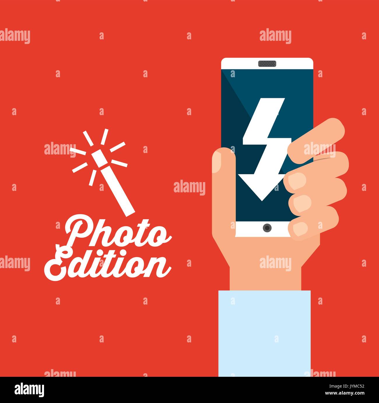 Photo edition Stock Vector Images - Alamy