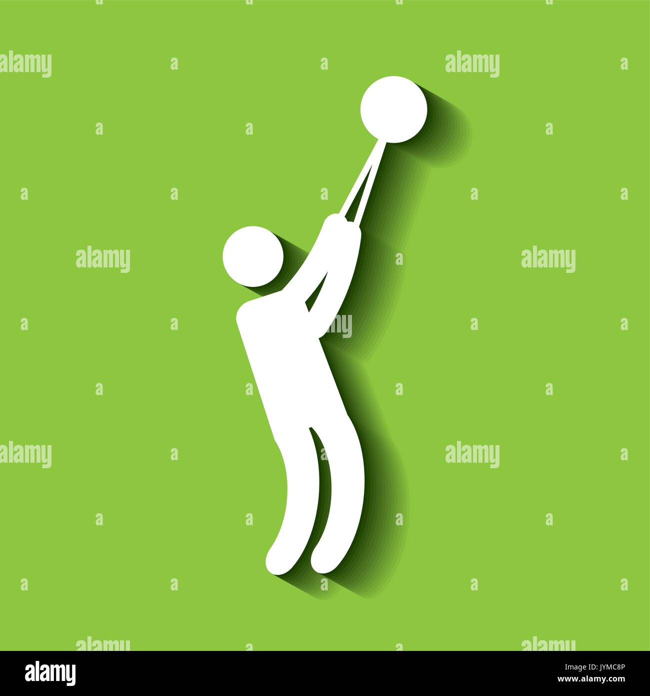 silhouette of sportsman design Stock Vector Image & Art - Alamy