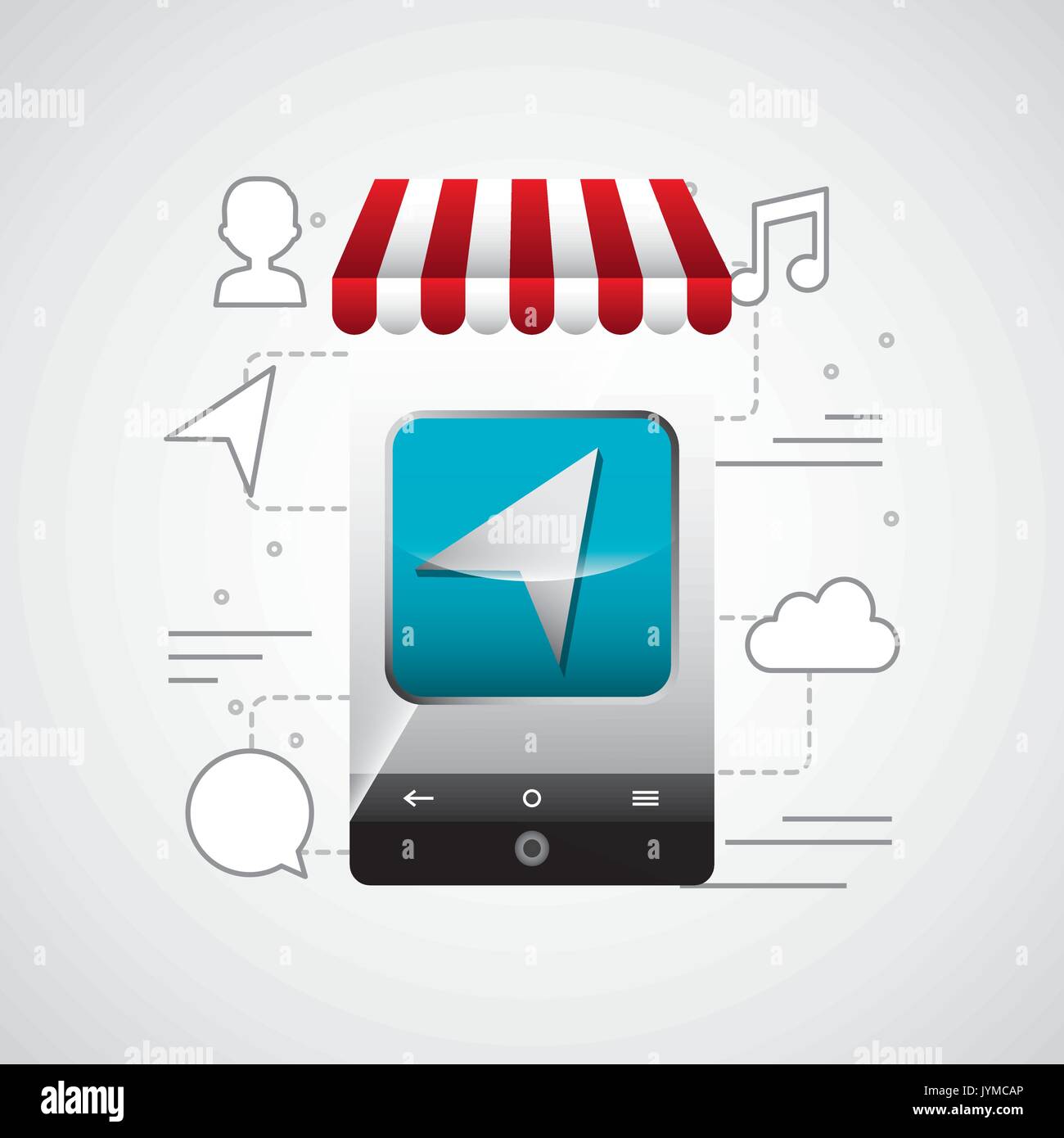 app store design vector illustration Stock Vector Image & Art - Alamy