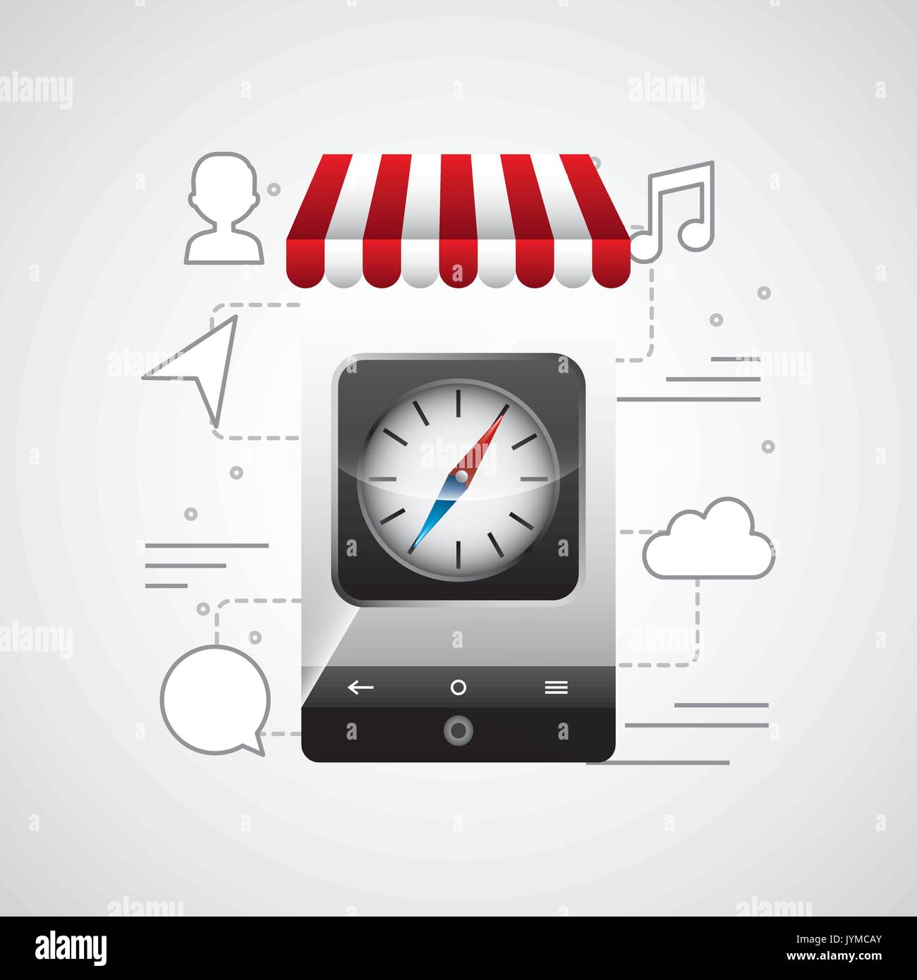 app store design vector illustration Stock Vector Image & Art - Alamy