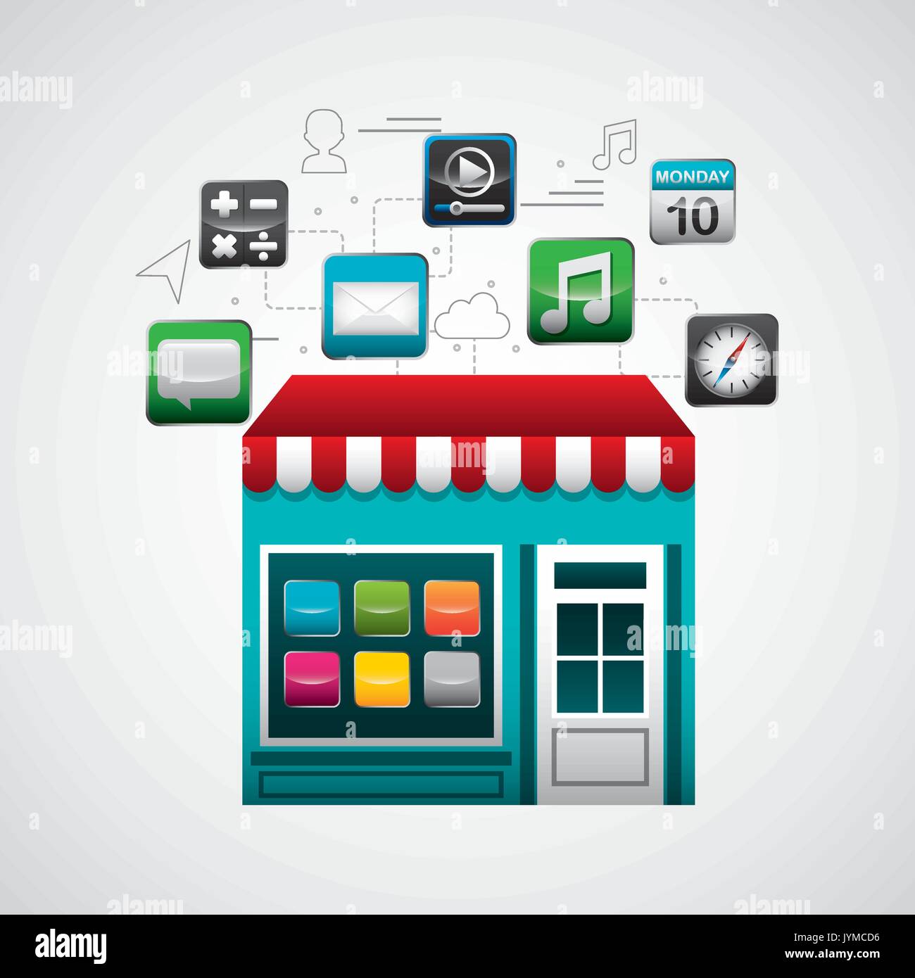 app store design vector illustration Stock Vector Image & Art - Alamy