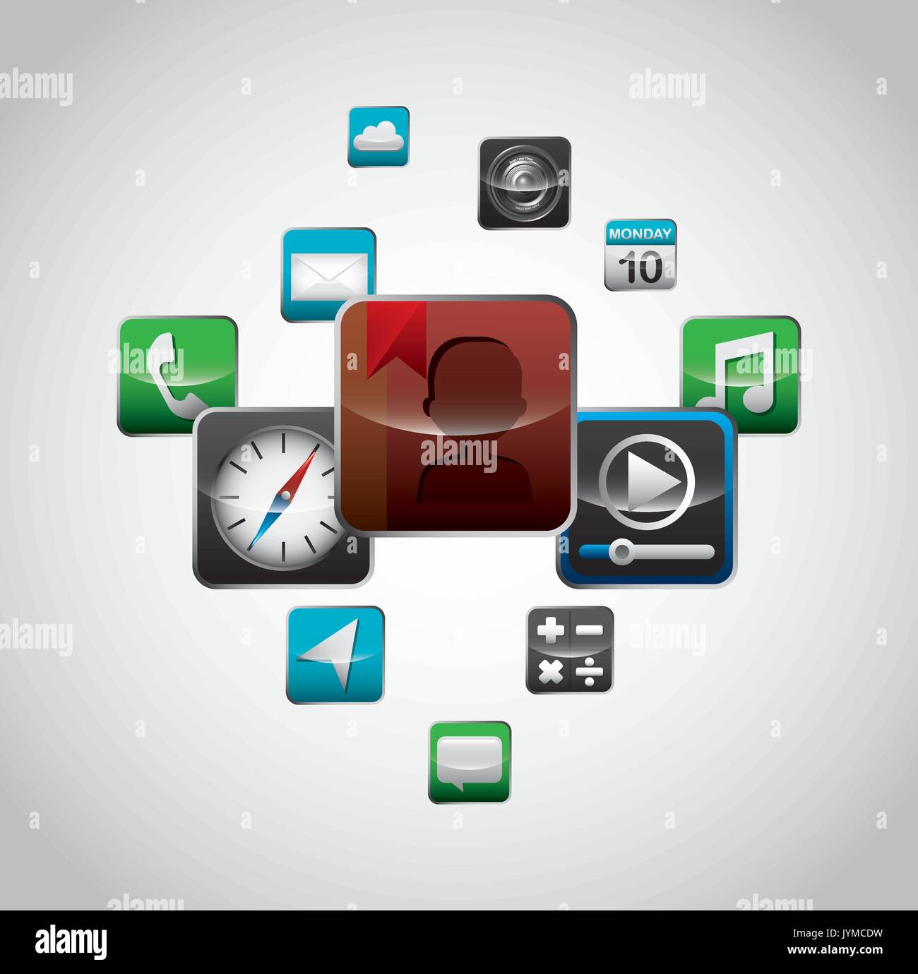 app store design vector illustration Stock Vector Image & Art - Alamy