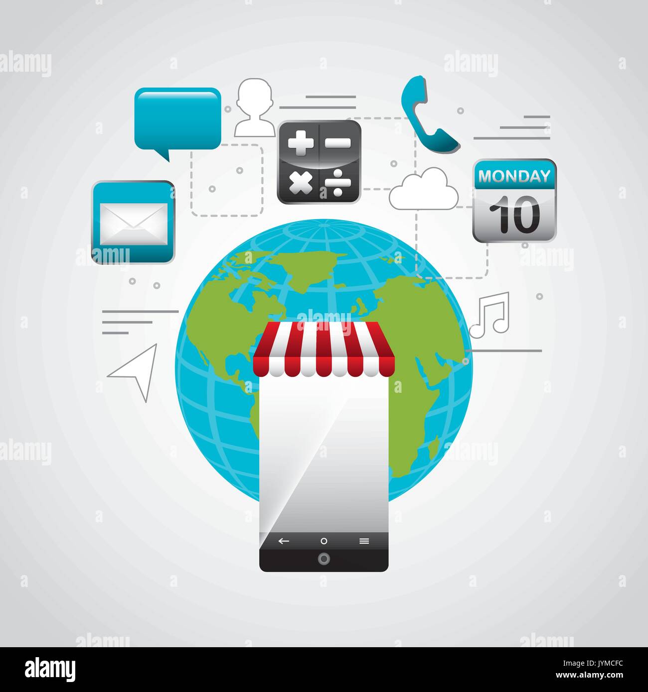 app store design vector illustration Stock Vector Image & Art - Alamy