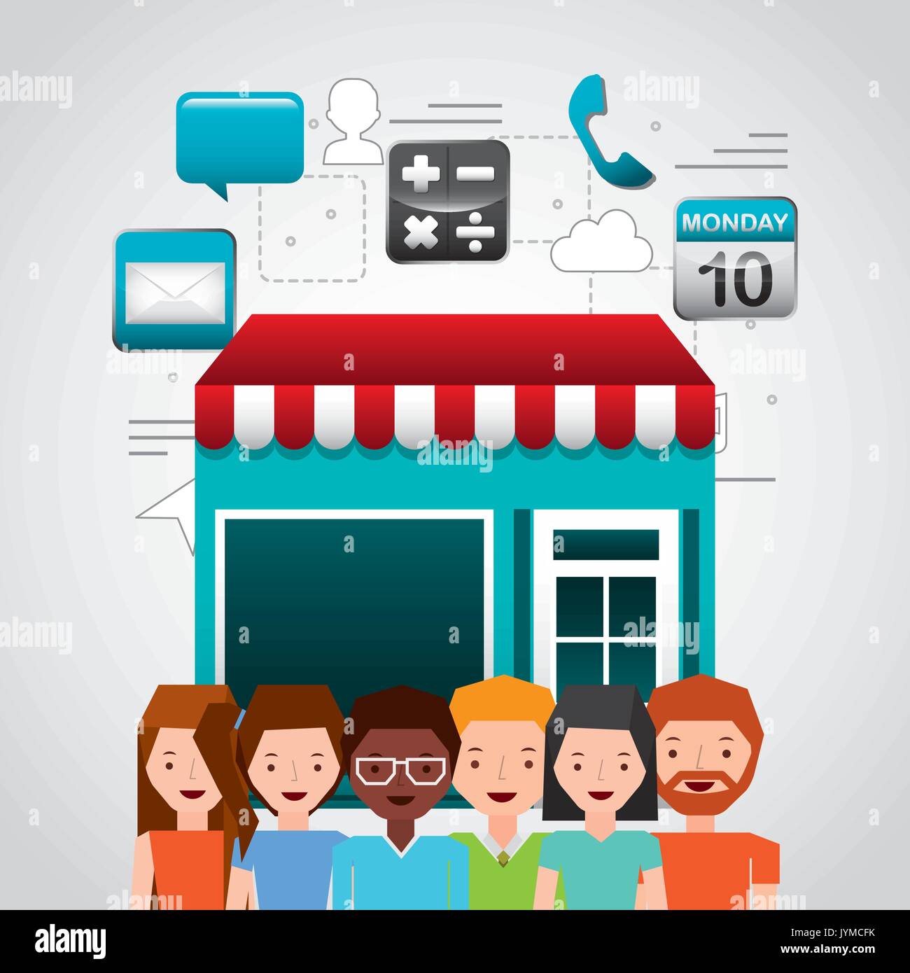 app store design vector illustration Stock Vector Image & Art - Alamy