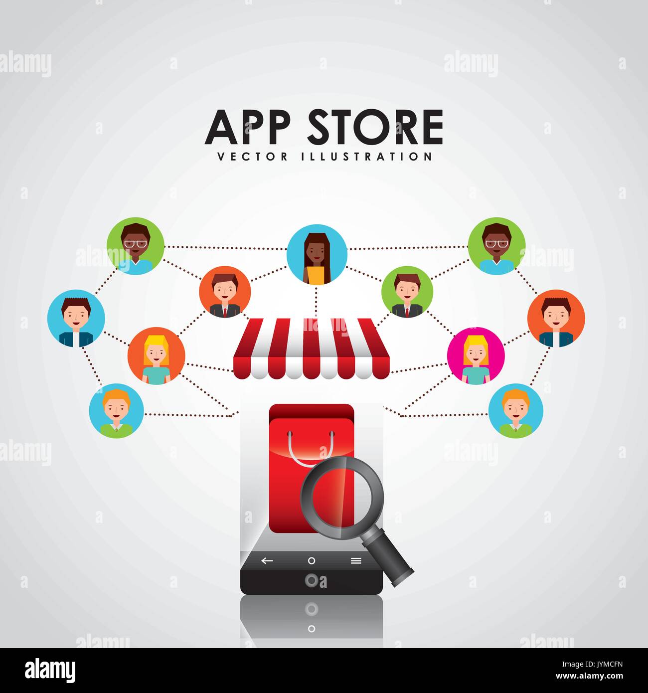 app store design vector illustration Stock Vector Image & Art - Alamy
