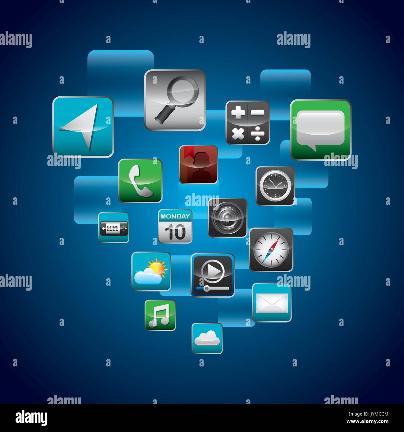 app store design vector illustration Stock Vector Image & Art - Alamy