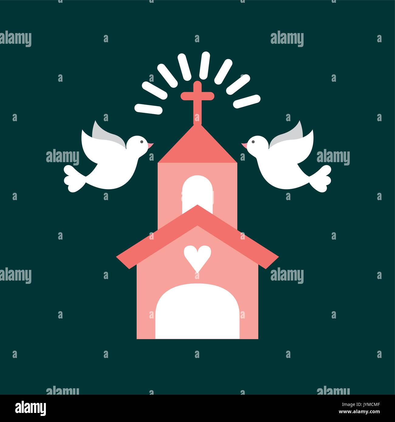 wedding invitation icon design Stock Vector Image & Art - Alamy