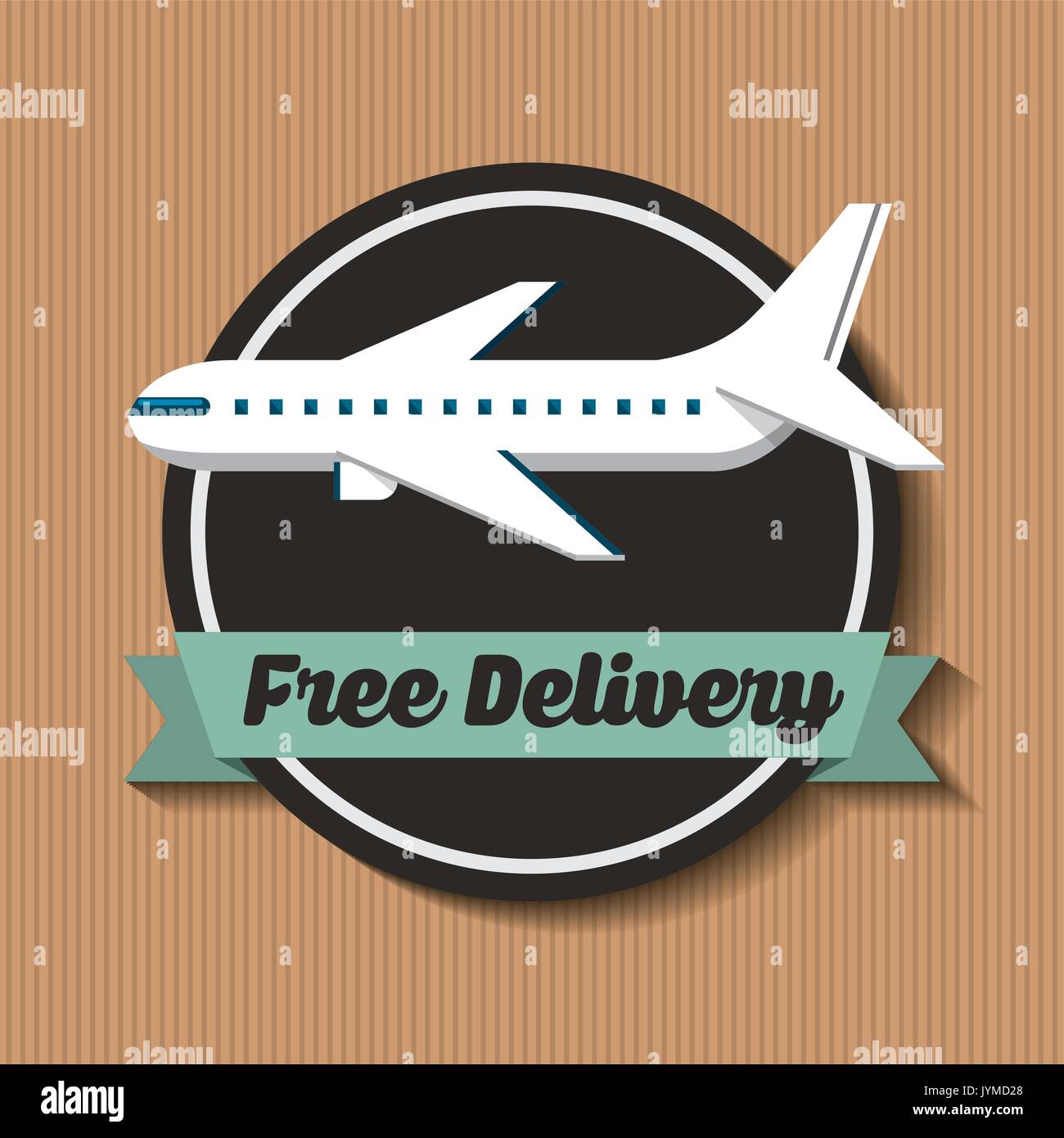 delivery service design Stock Vector Image & Art - Alamy