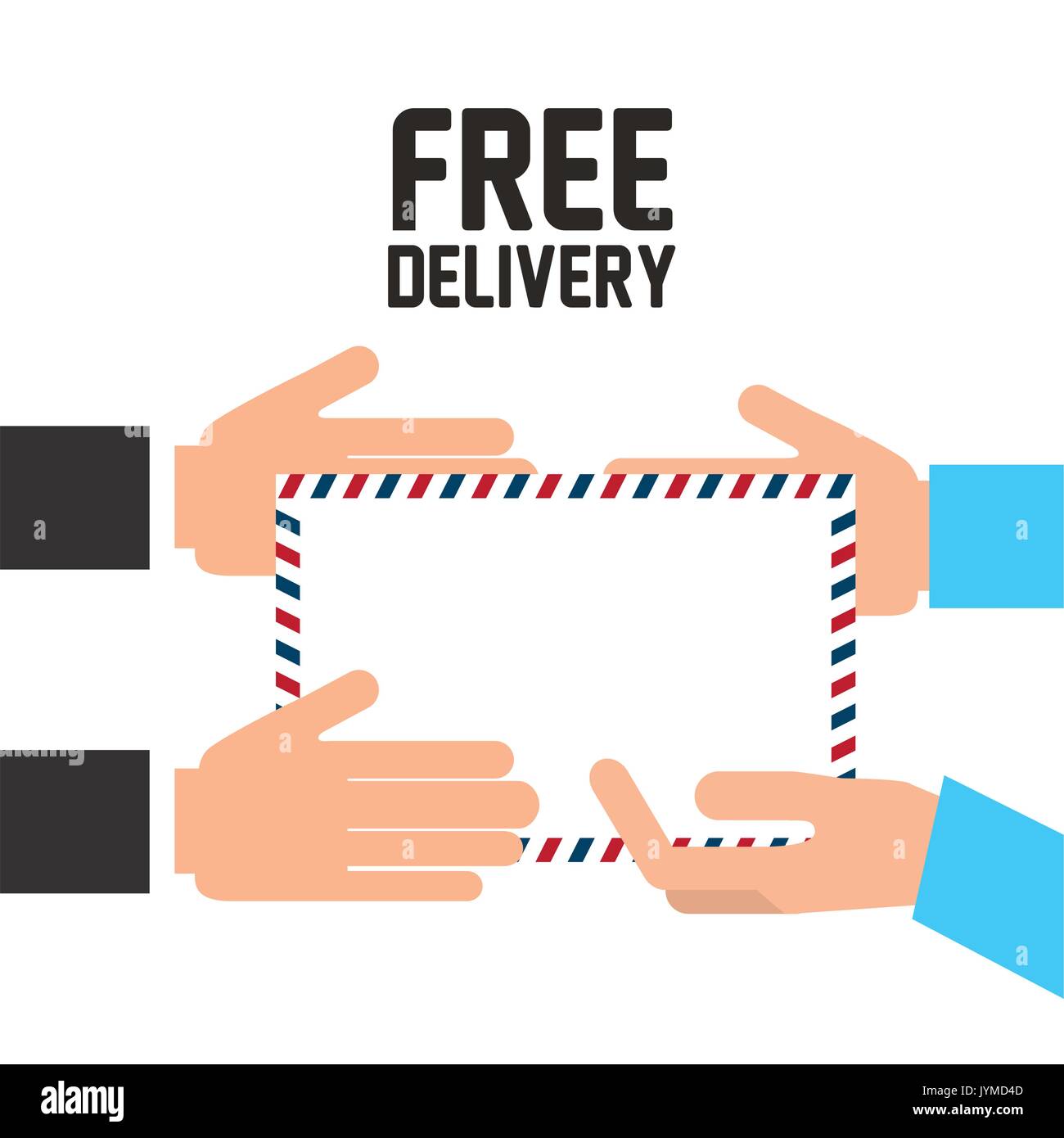 delivery service design Stock Vector Image & Art - Alamy