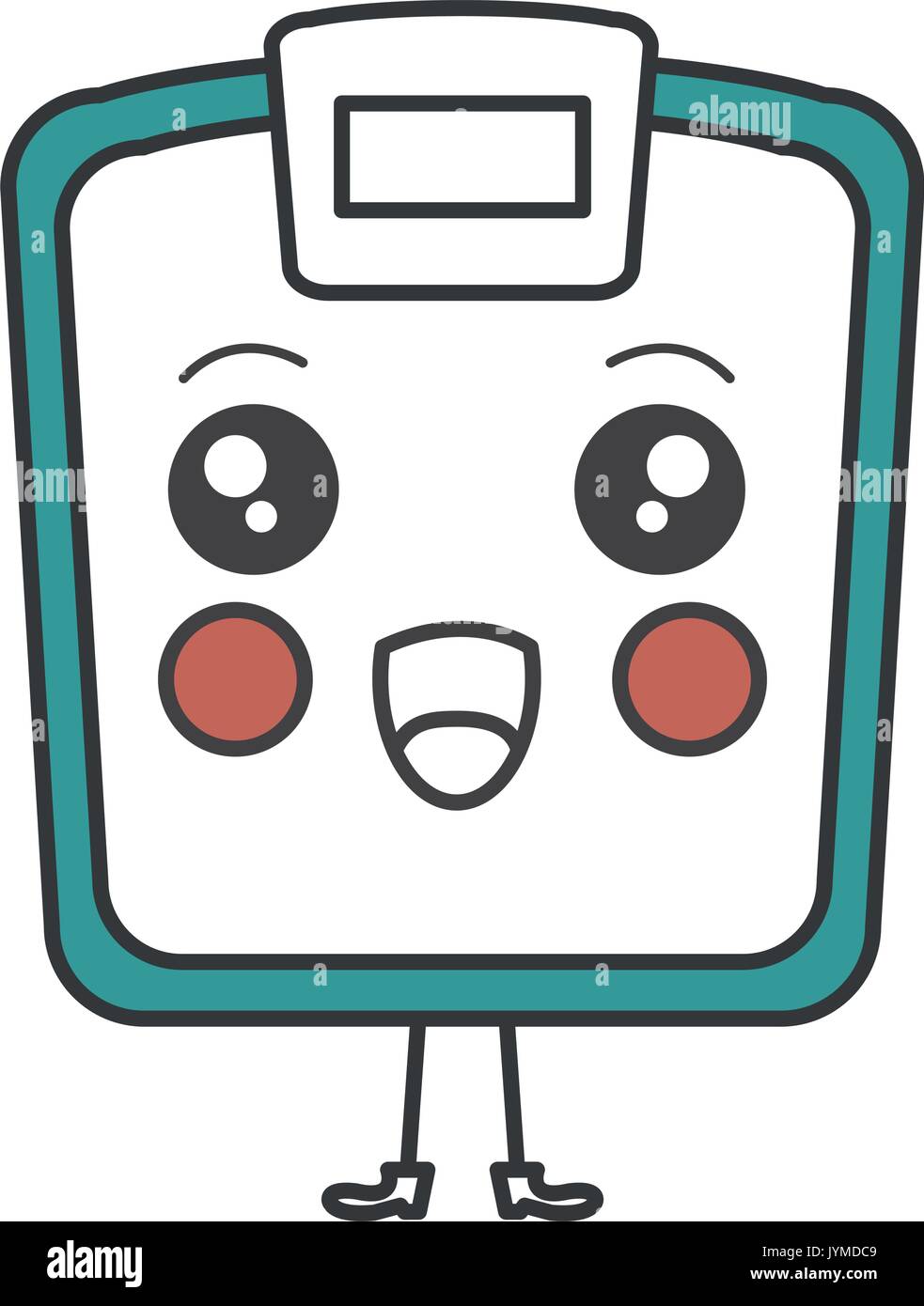 Funny weighing scale Stock Vector Images - Alamy