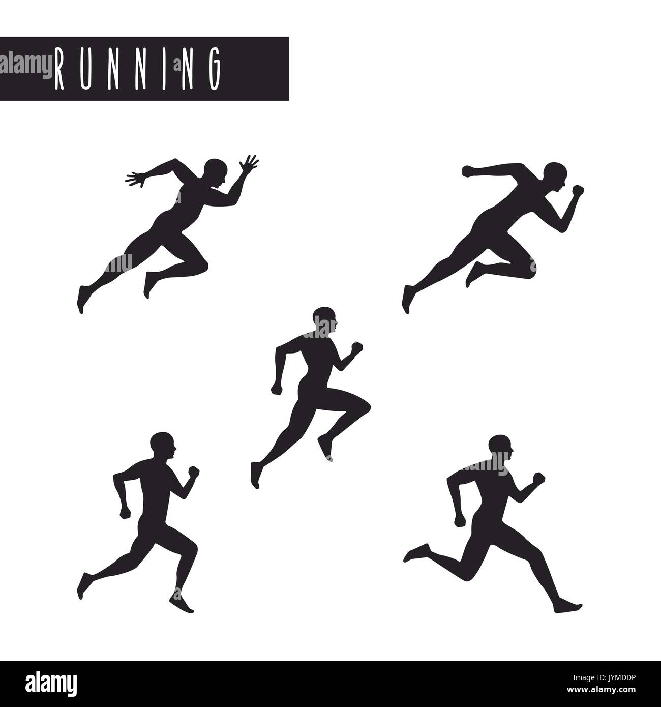 the running design Stock Vector Image & Art - Alamy