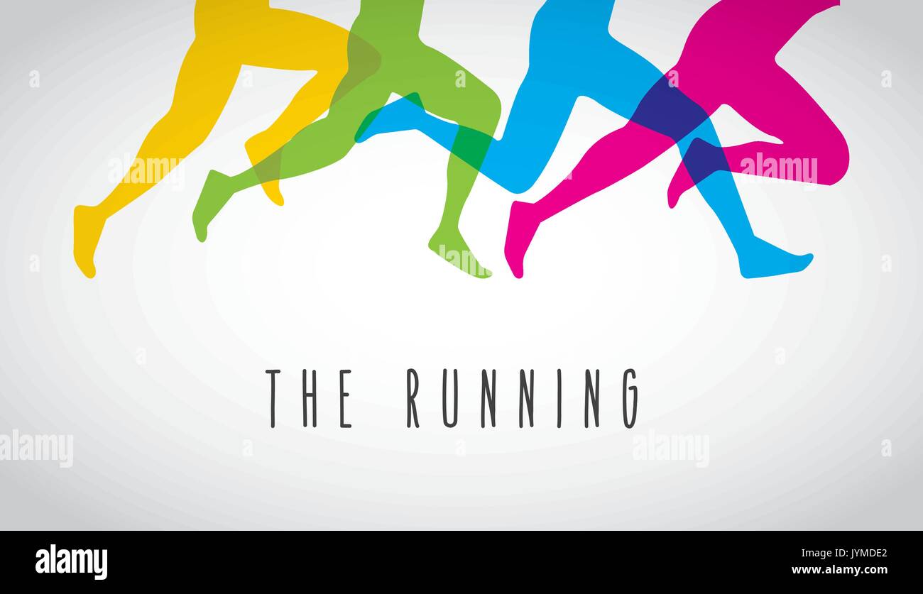 the running design Stock Vector Image & Art - Alamy