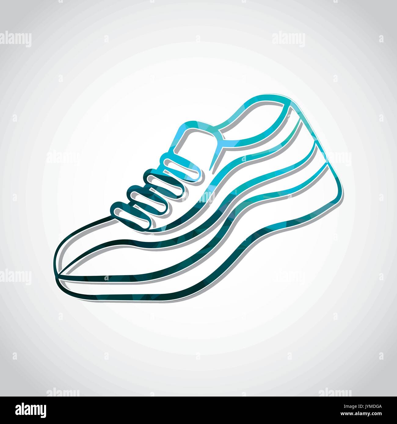 Runner shoes design Stock Vector Image & Art - Alamy