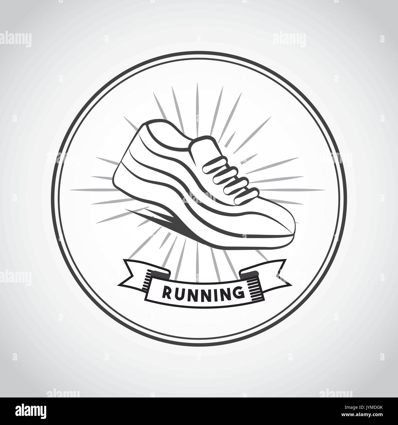 Runner shoes design Stock Vector Image & Art - Alamy