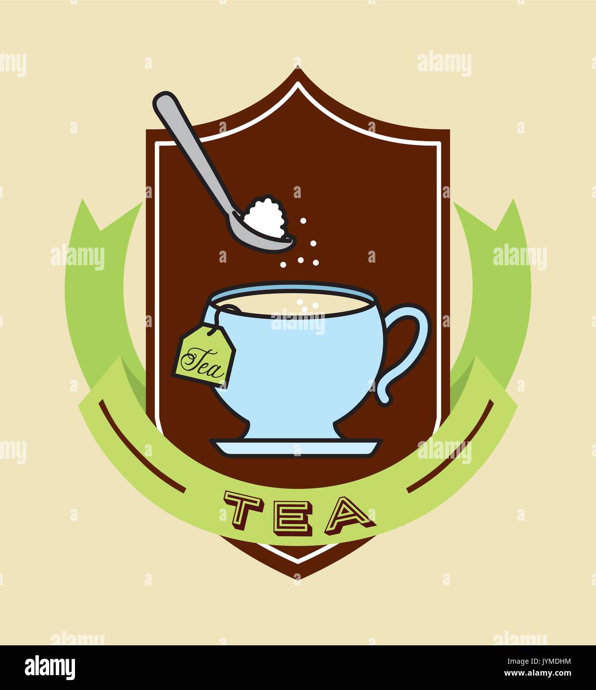 delicious tea design Stock Vector Image & Art - Alamy