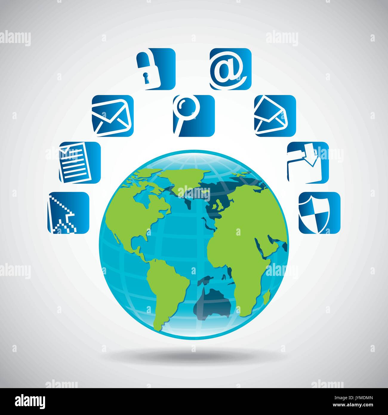 social media design Stock Vector Image & Art - Alamy