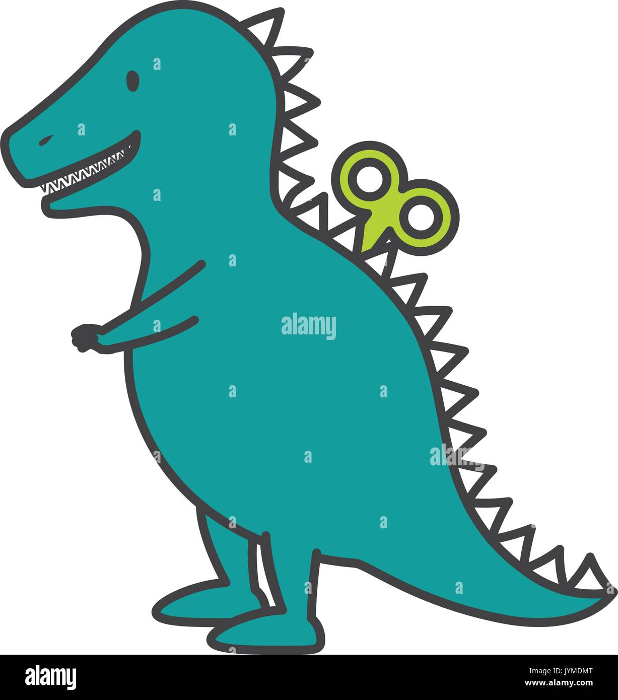 t-rex toy isolated icon vector illustration design Stock Vector Image ...