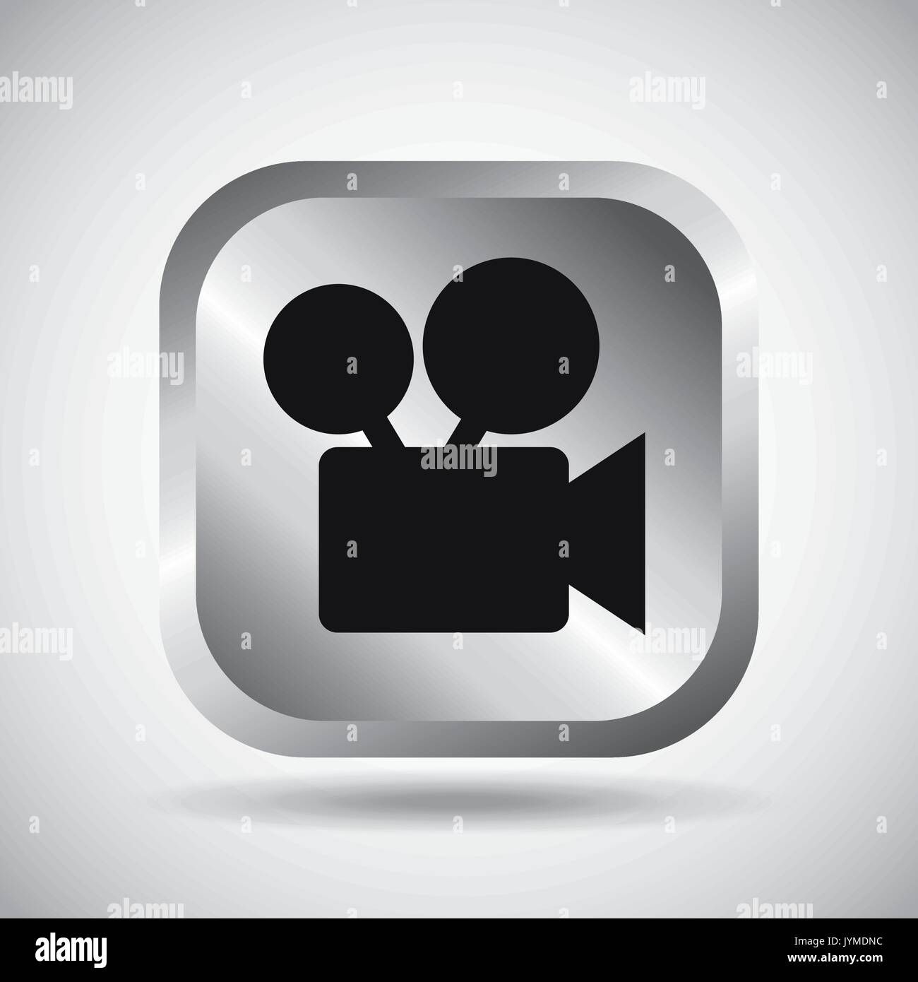 Silver camera button design Stock Vector Image & Art - Alamy