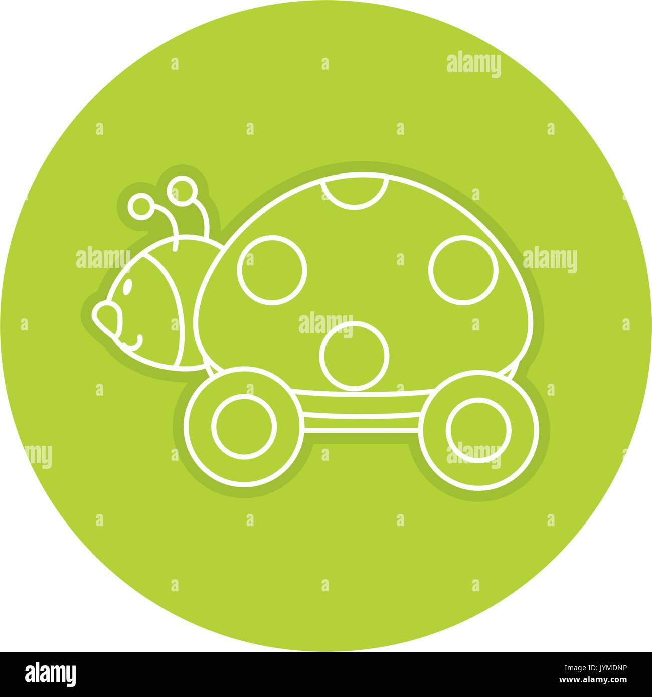 Plastic ladybug Stock Vector Images - Alamy