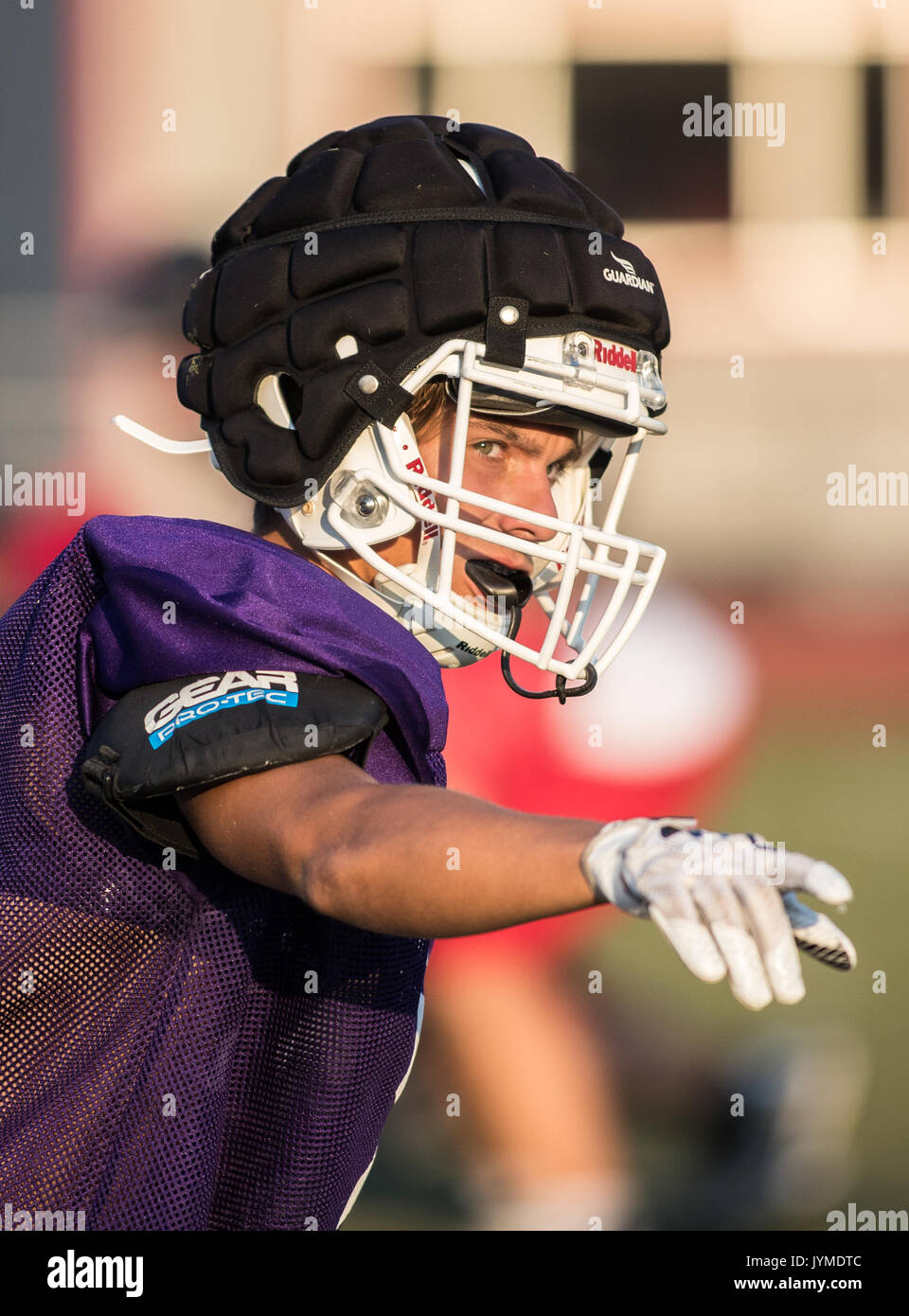 Football action with Shasta vs. Foothill High School in Palo Cedro ...