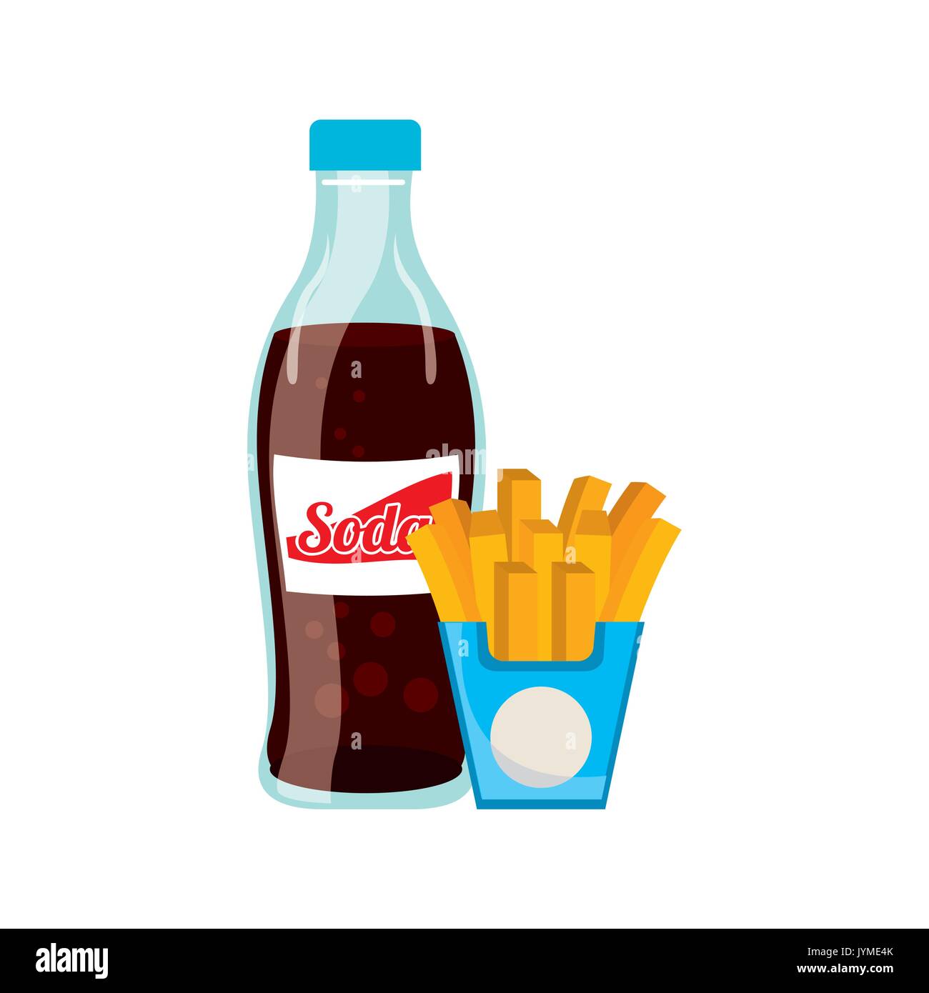 fast food and soda design Stock Vector Image & Art - Alamy