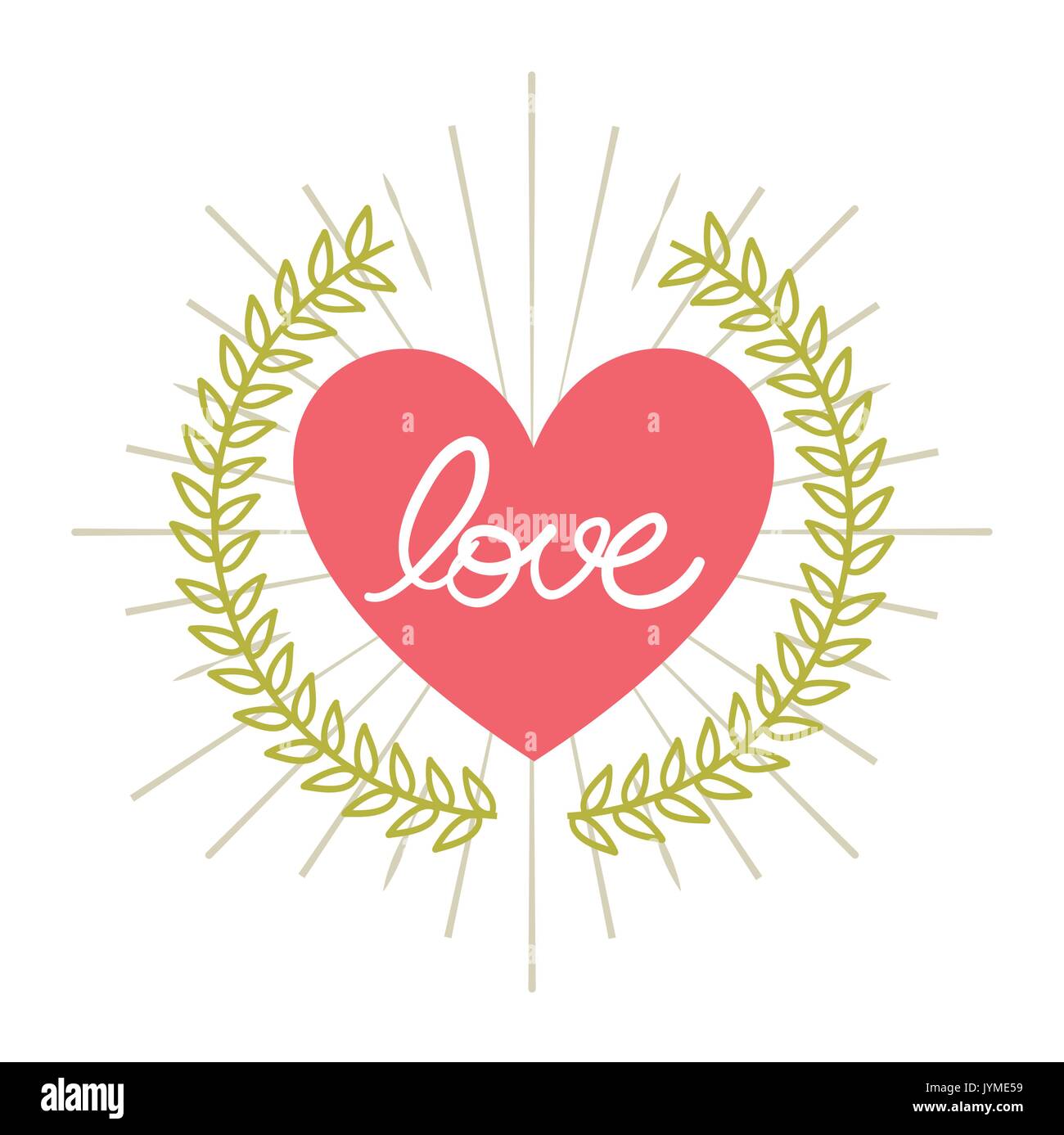 love card design vector illustration Stock Vector Image & Art - Alamy