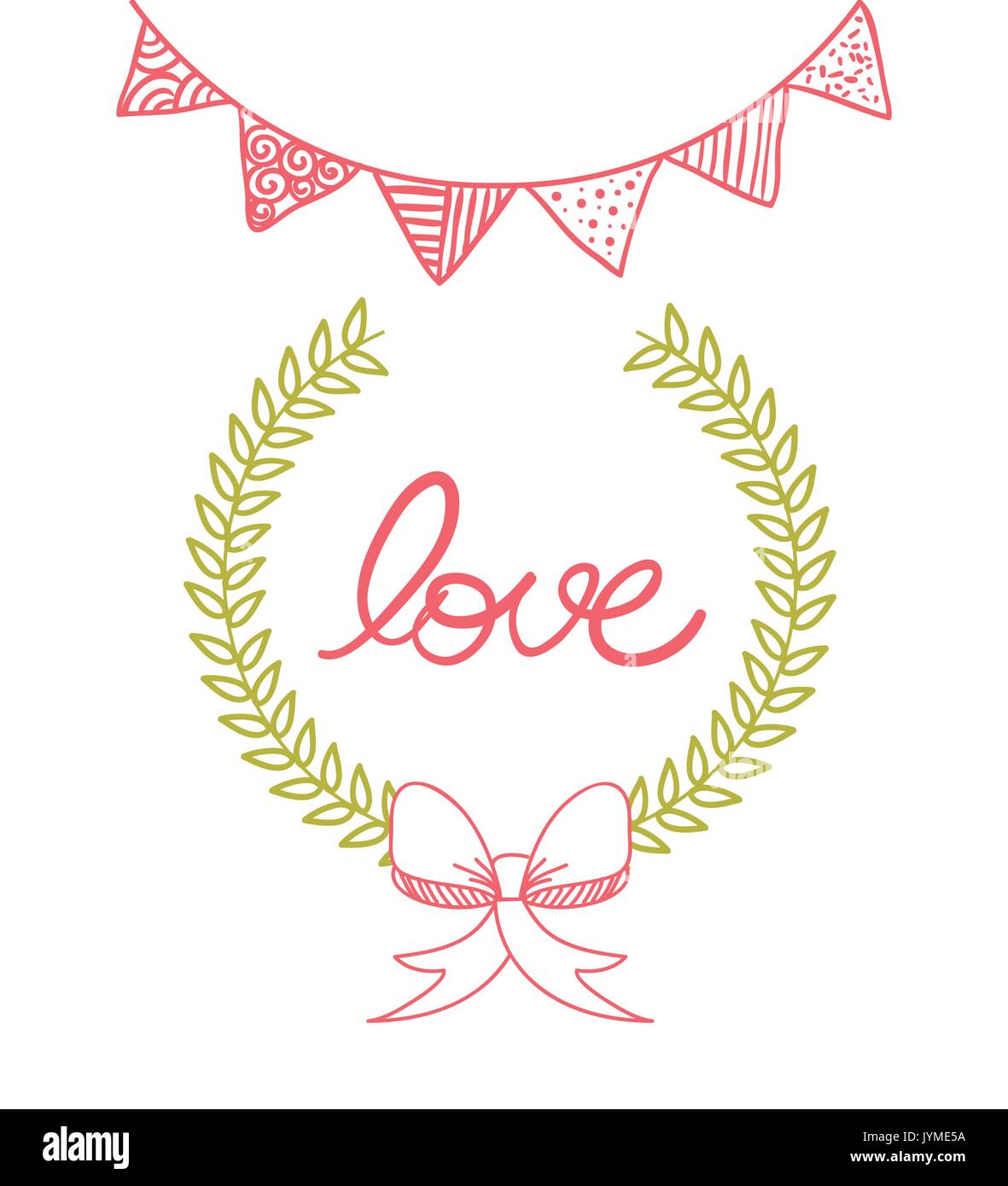 love card design vector illustration Stock Vector Image & Art - Alamy