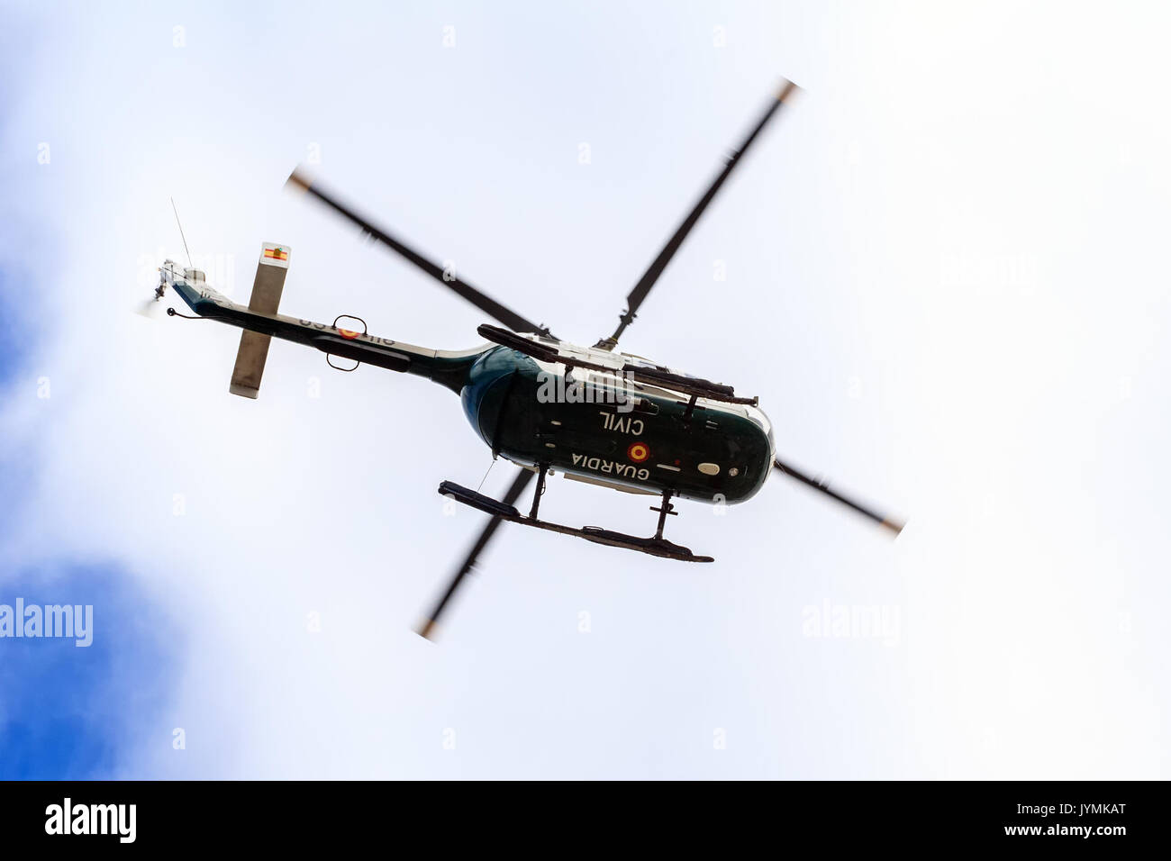 Guardia civil helicopter hi-res stock photography and images - Alamy
