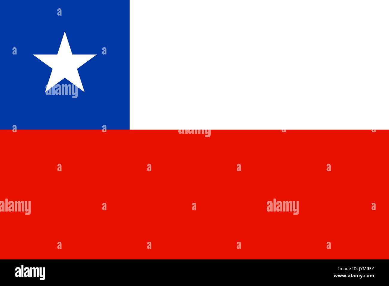 Flag of Chile Stock Vector Image & Art - Alamy