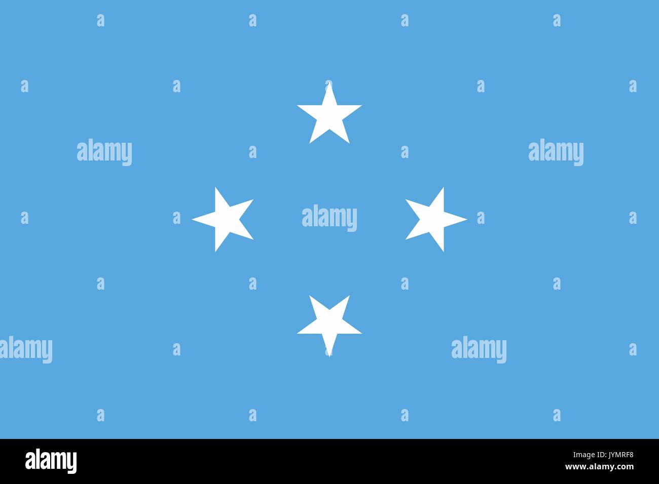 Flag of Federated States of Micronesia Stock Vector Image & Art - Alamy