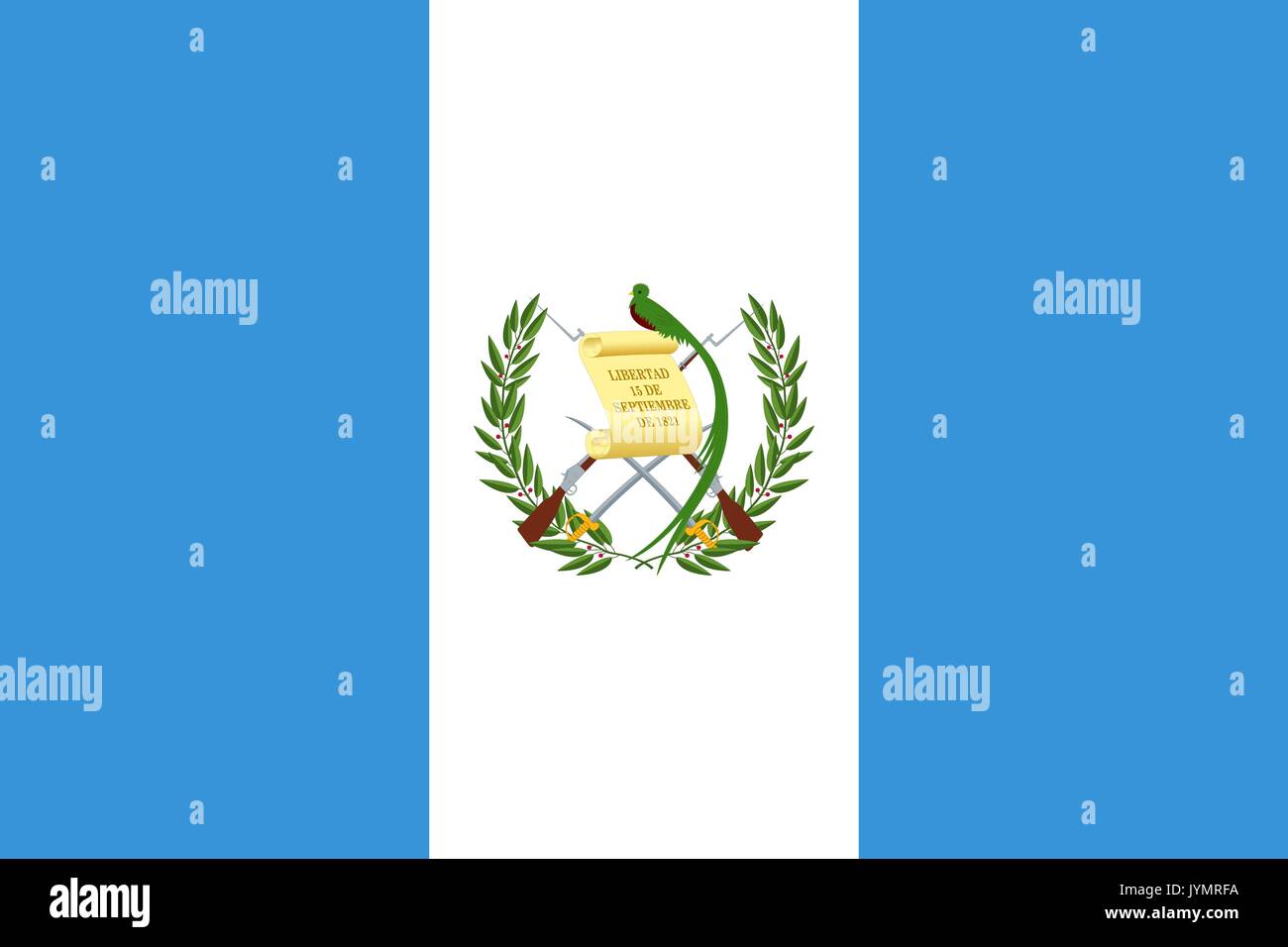 Flag of Guatemala Stock Vector Image & Art - Alamy