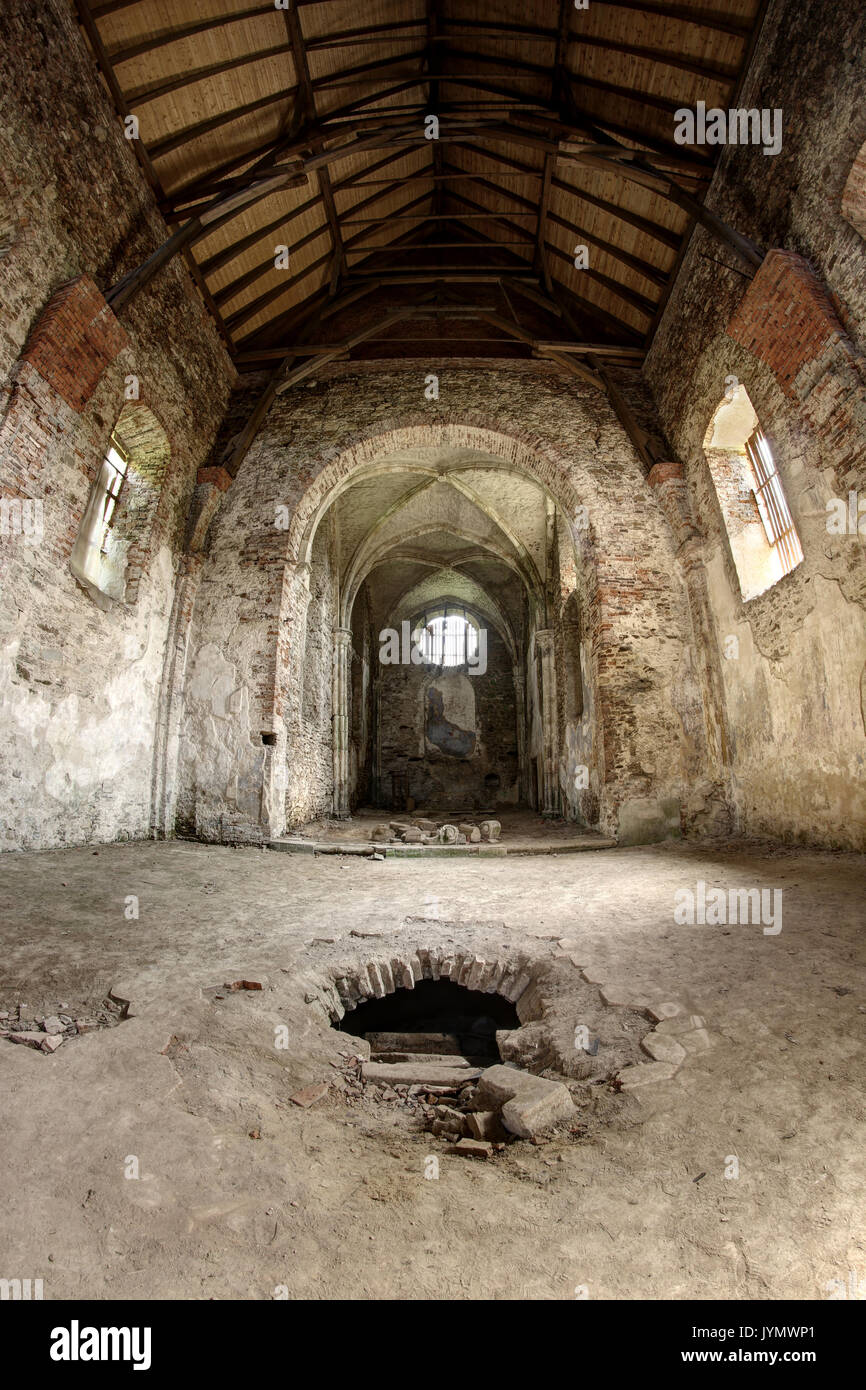 Ruins of Augustinian Monastery from 13th century - burned in 1421 by ...