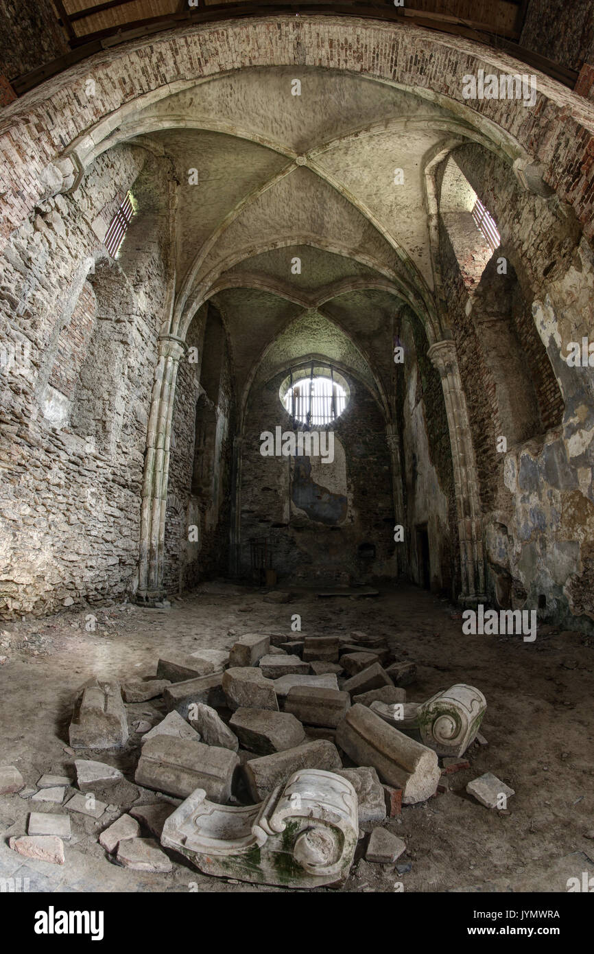 Ruins of Augustinian Monastery from 13th century - burned in 1421 by ...
