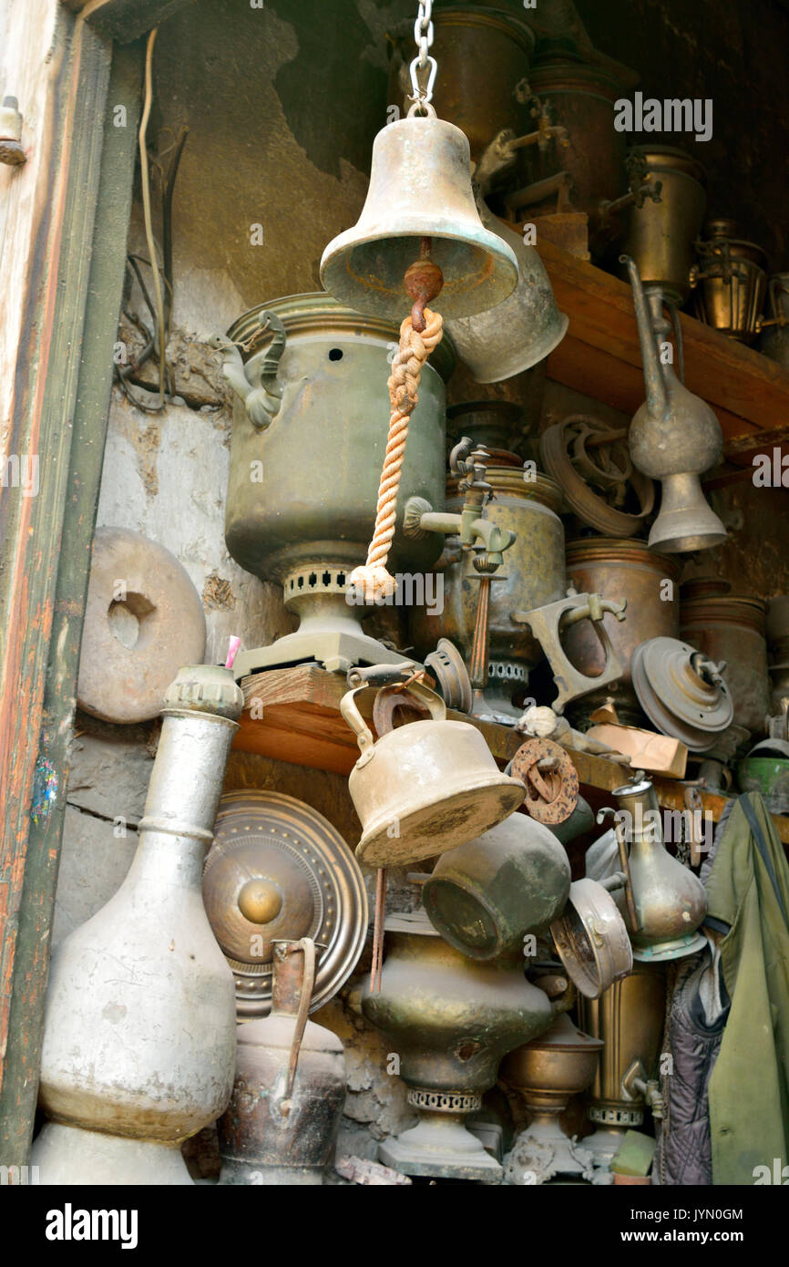 Dusty old metalwork Stock Photo - Alamy
