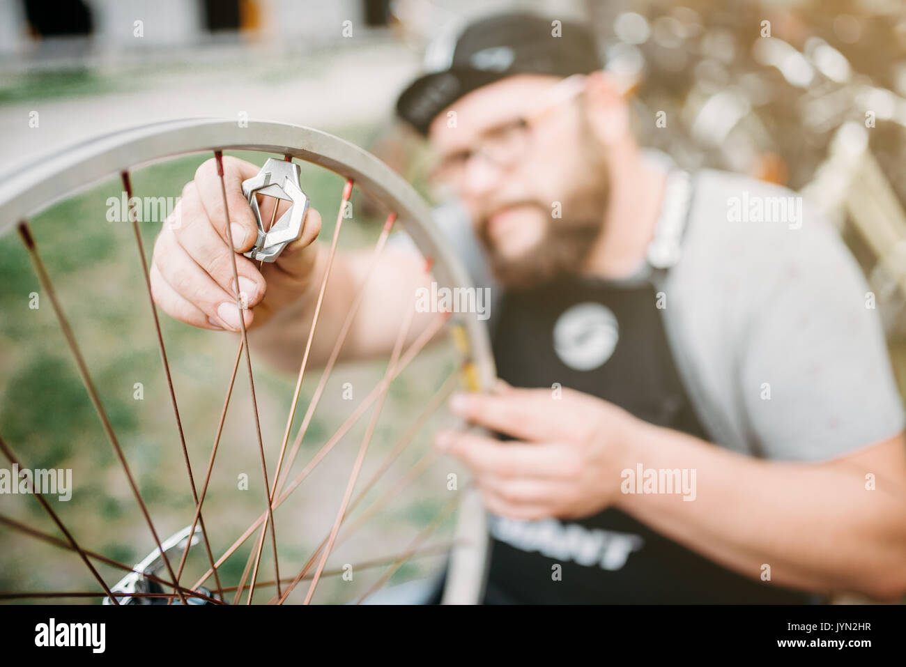 Bicycle master hi-res stock photography and images - Alamy