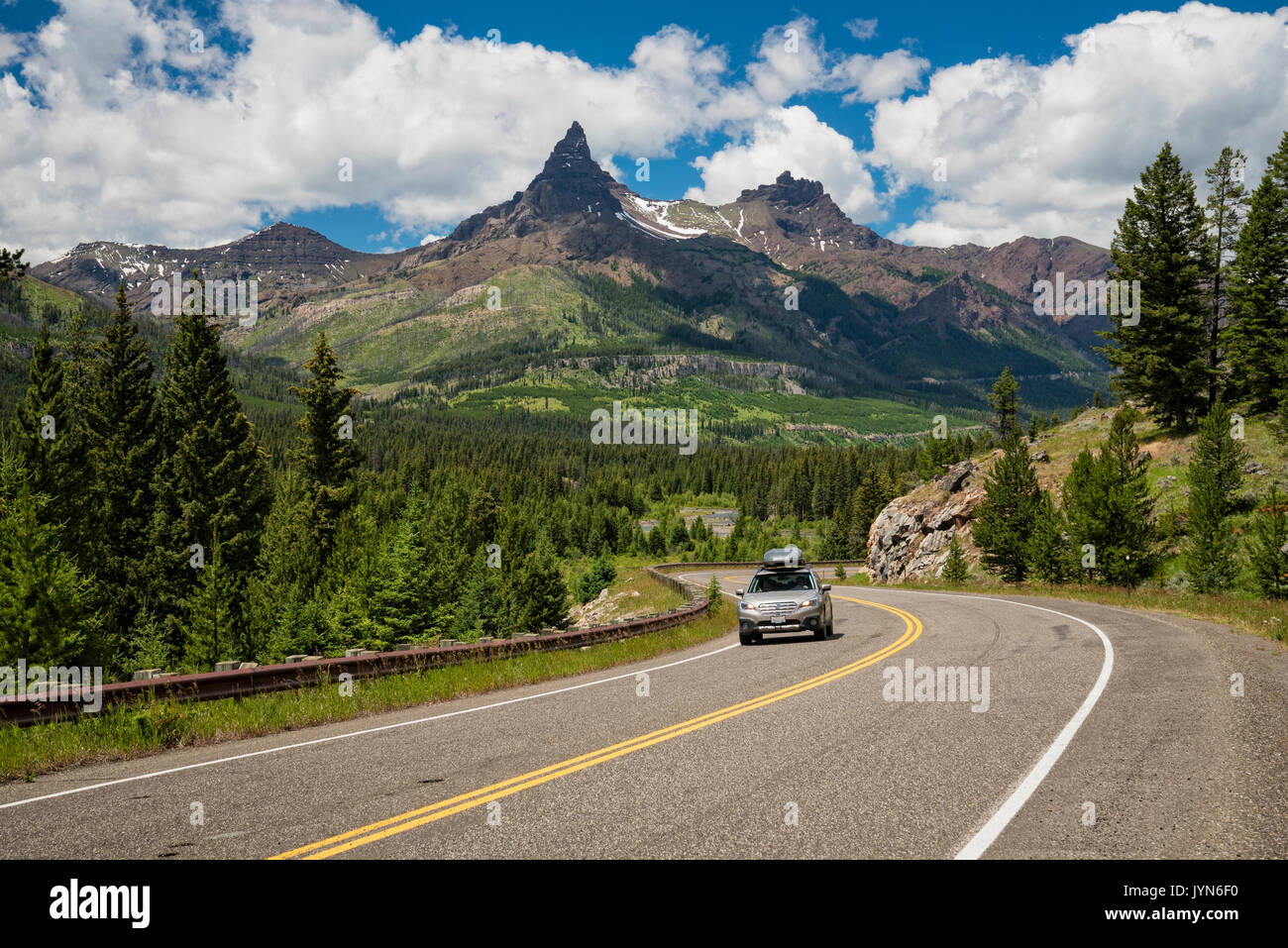 Pilot and Index Peaks and the Beartooth Highway, a National Scenic ...