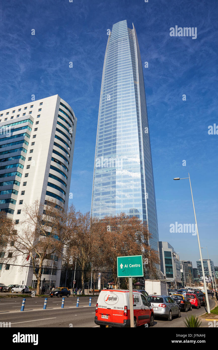 Gran Torre Costanera Tower, La Costanera, La Costanera Center, Santiago ...