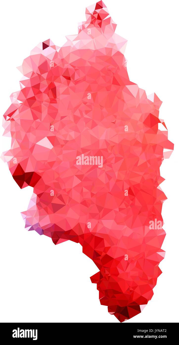 Abstract color splash shape. Triangulated geometric low poly background ...