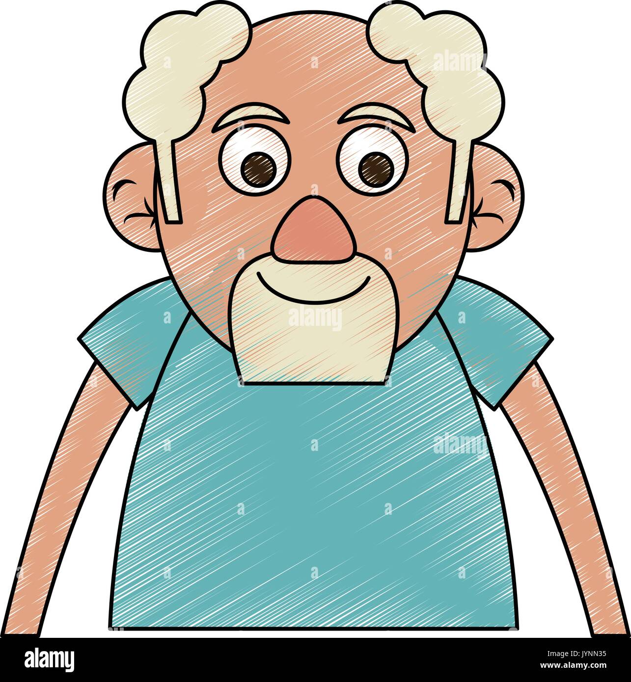 old man vector illustration Stock Vector Image & Art - Alamy