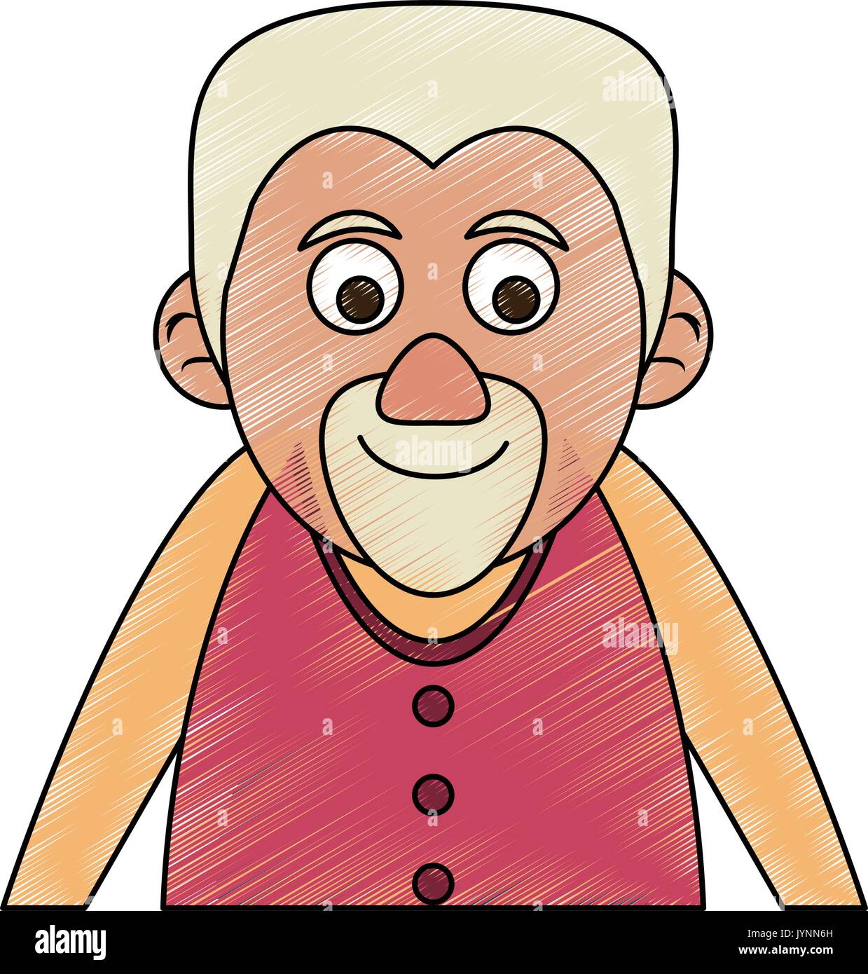 old man vector illustration Stock Vector Image & Art - Alamy